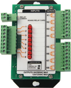 Mechanical Relay Board - Bravo Controls
