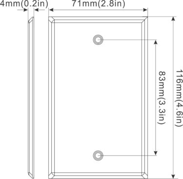Tamper Proof room temperature sensor - Bravo Controls