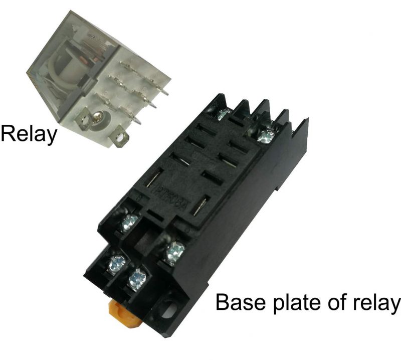 Mechanical Relay with LED and base - Bravo Controls