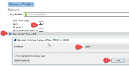 Troubleshooting Bacnet MSTP traffic with Wireshark - Bravo Controls
