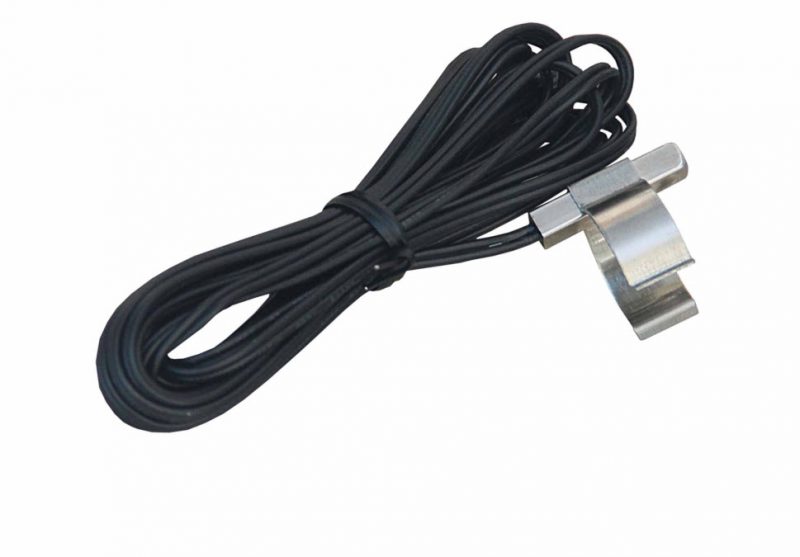 clip-on temperature sensor for refrigerants and hydronics.