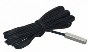 clip-on temperature sensor for refrigerants and hydronics.