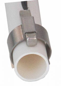 clip-on temperature sensor for refrigerants and hydronics.